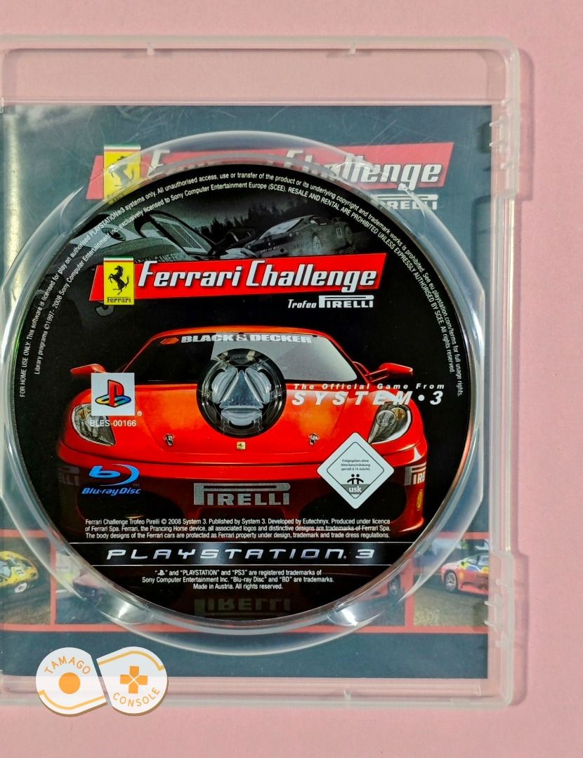Ferrari Challenge - [PS3 Game] [ENGLISH Language], Video Gaming, Video ...