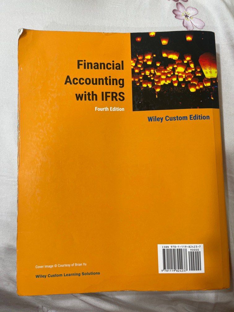 Financial Accounting with IFRS Fourth Edition, 書籍、休閒與玩具, 書本及雜誌, 教科書、參考書在旋轉拍賣