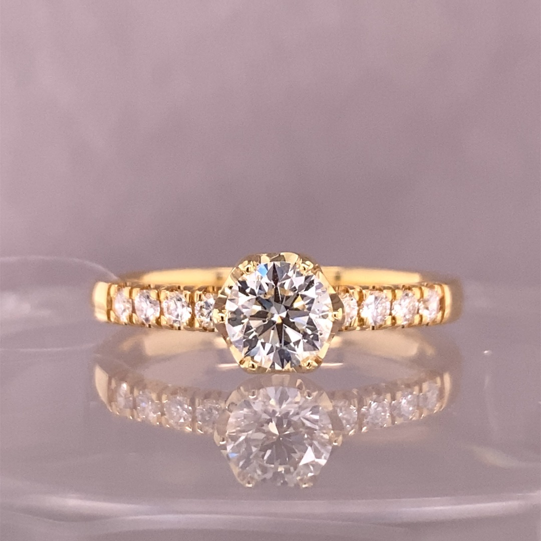 ACREDO Diamond Ring GIA, F SI, Women's Fashion, Jewelry & Organisers, Rings on Carousell