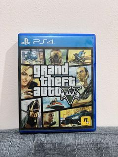 PS4 PlayStation 4 GTA Grand Theft Auto V (Original), Video Gaming ...