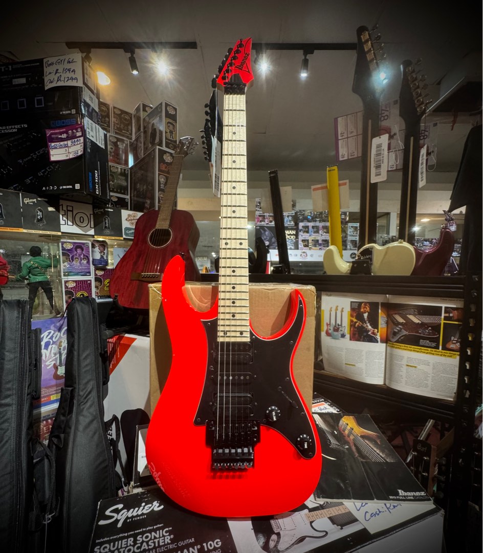 Ibanez Genesis Collection RG550 Electric Guitar - Road Flare Red MADE ...