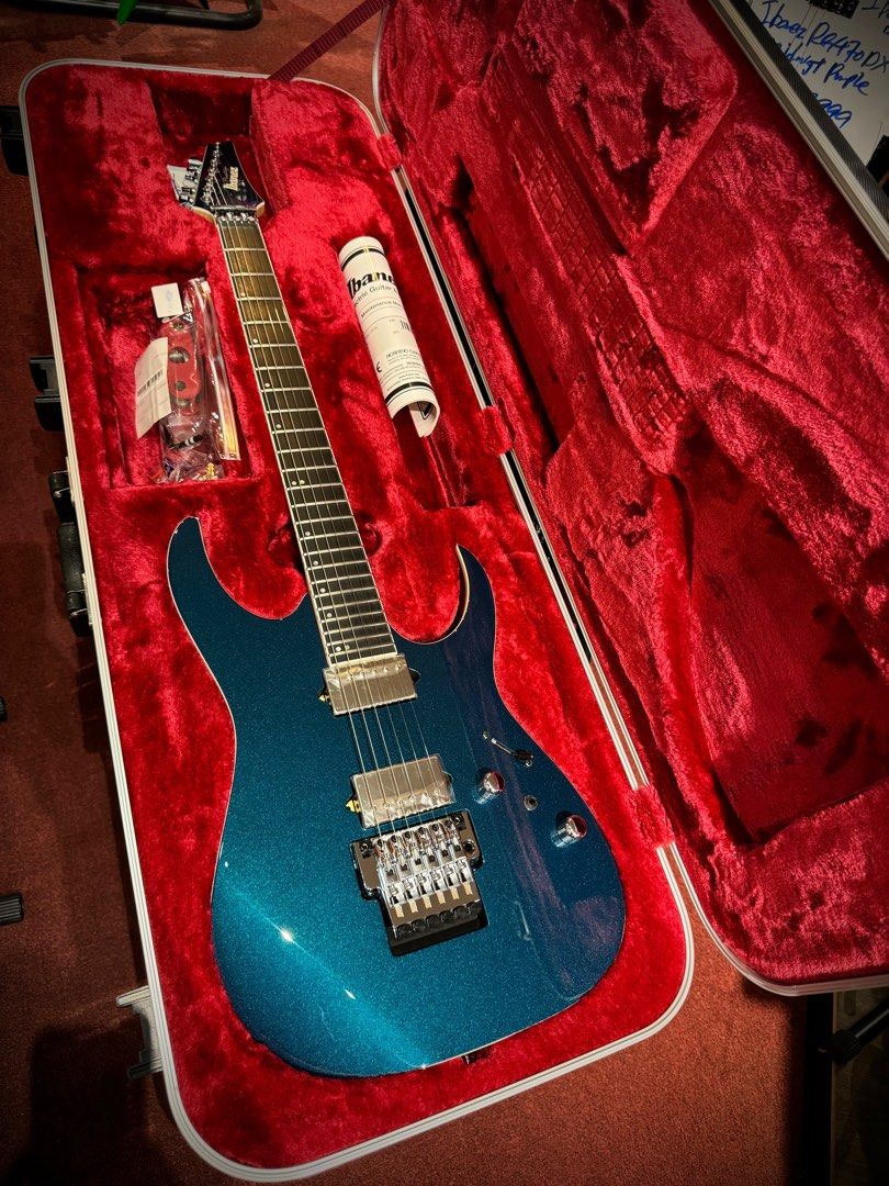 Ibanez Prestige RG5320C-DFM Electric Guitar W/Case, Deep Forest Green ...