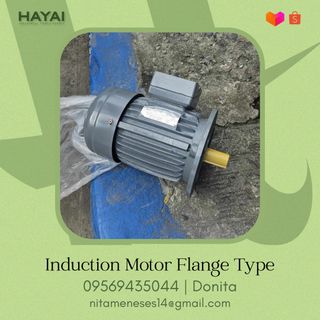 Induction Motor Flange Type, Commercial & Industrial, Industrial ...