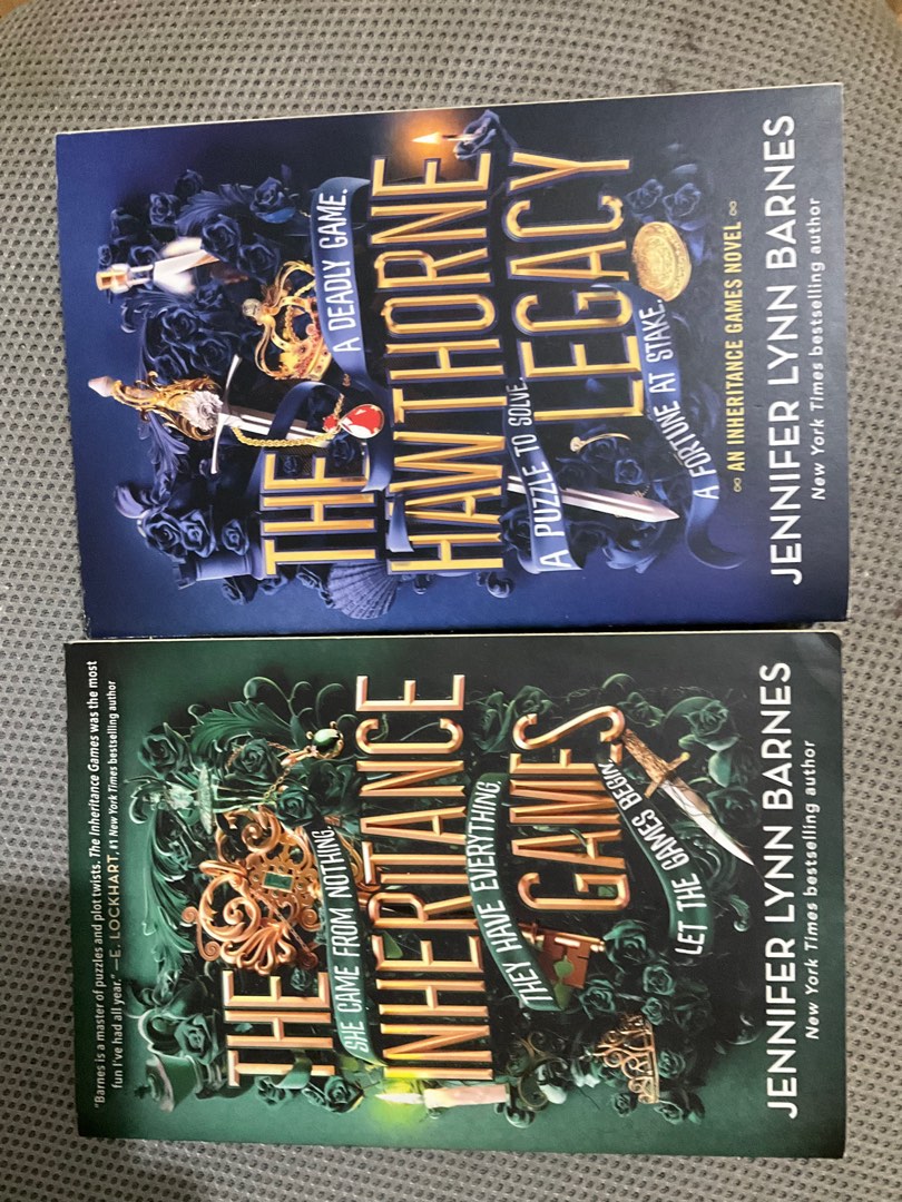 Inheritance Games Book 1 and 2, Hobbies & Toys, Books & Magazines ...