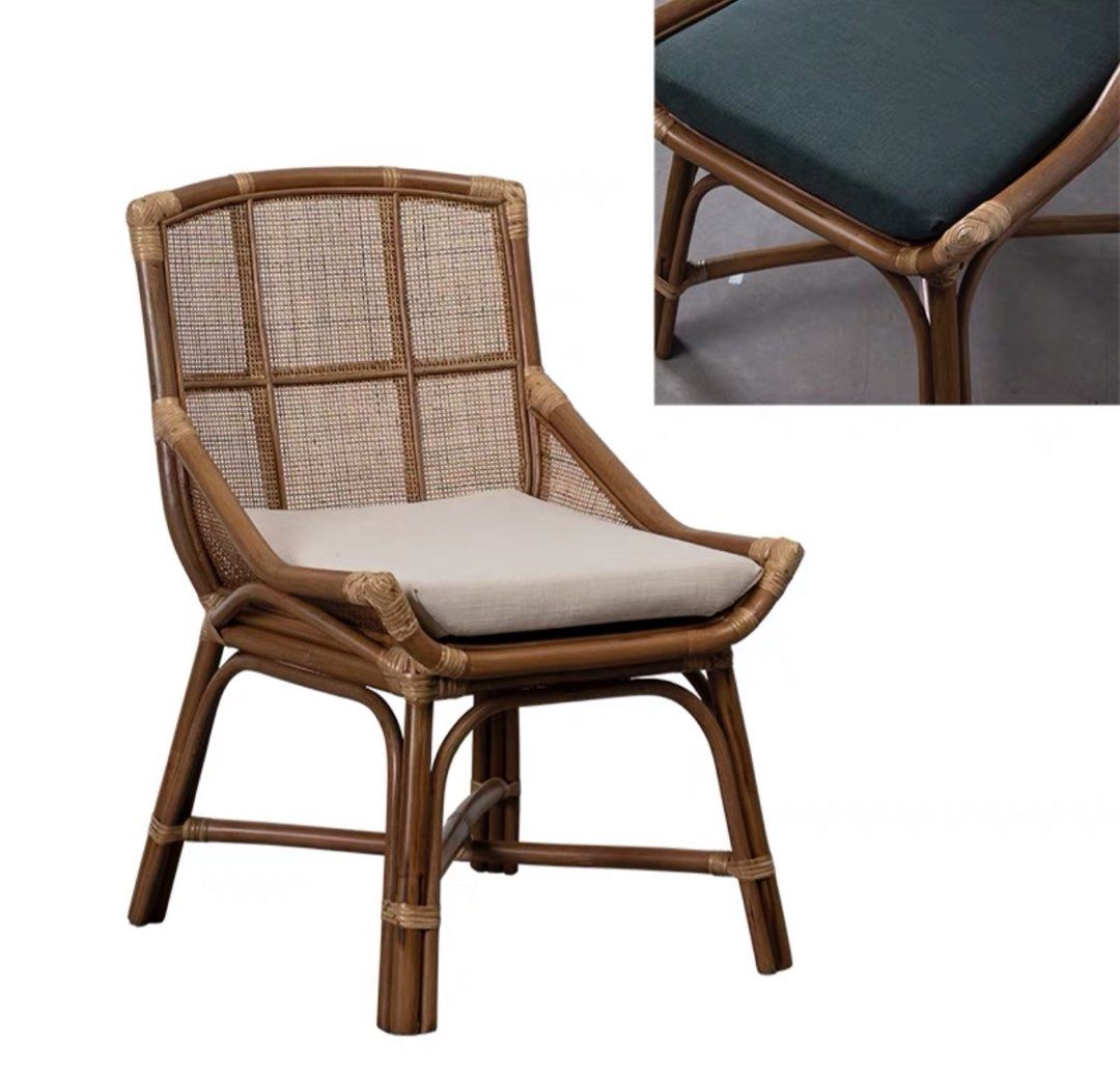 JACHE Indoor/Outdoor Rattan Chair on Carousell