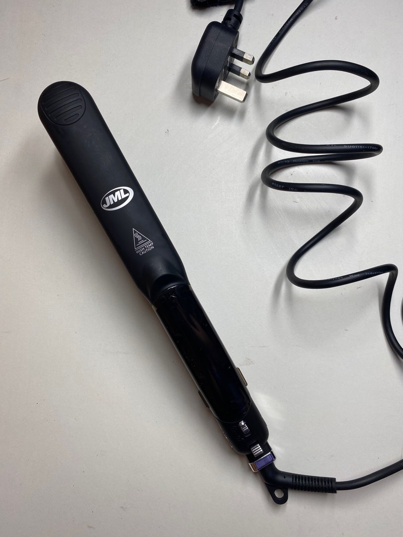 JML by Sammy J Steam Pro Hair Straightener Pre-loved, Beauty & Personal ...