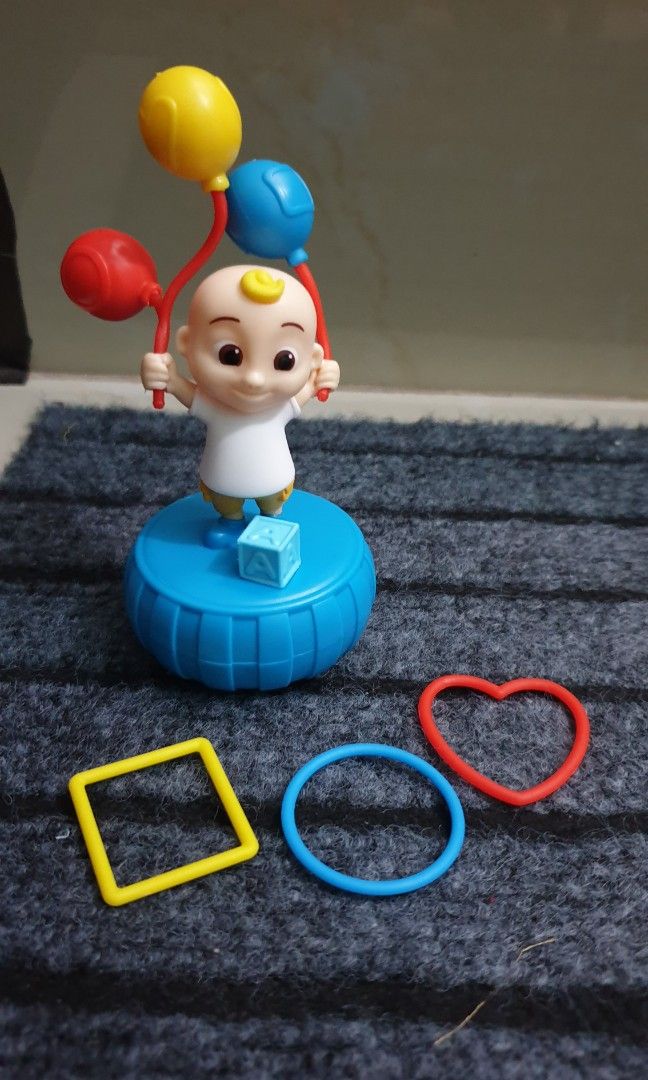 Jollibee kiddie meal cocomelon collectibles take all 4 sets, Hobbies ...