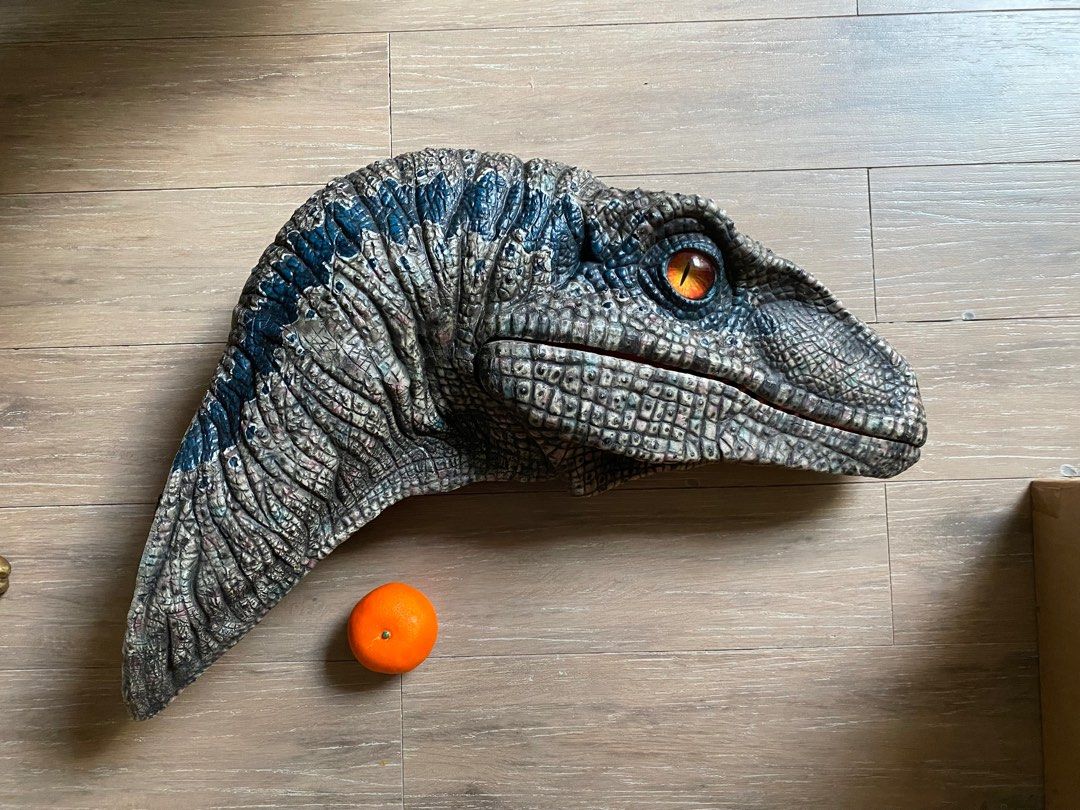 velociraptor head wall mount