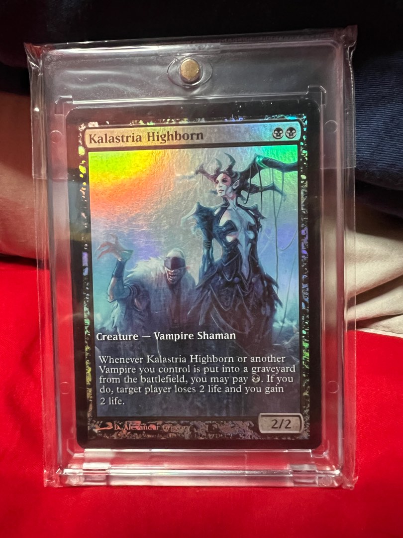 Kalastria highborn mtg vampire promo card worldwake gameday, Hobbies ...