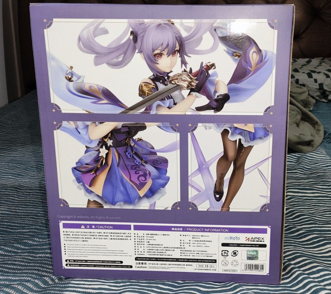 Keqing Apex Toys Scale figure Original Genshin Impact, Hobbies & Toys ...