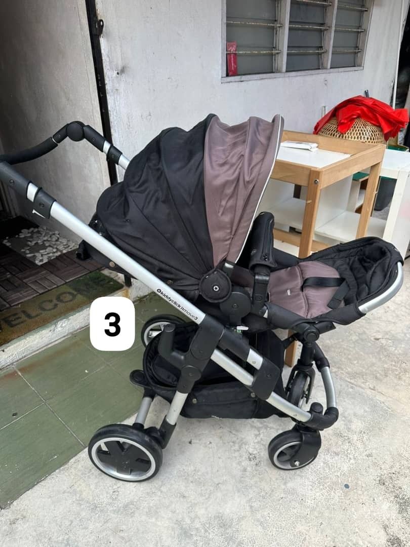 KIDDI MOVE 3 STROLLER, Babies & Kids, Going Out, Strollers on Carousell