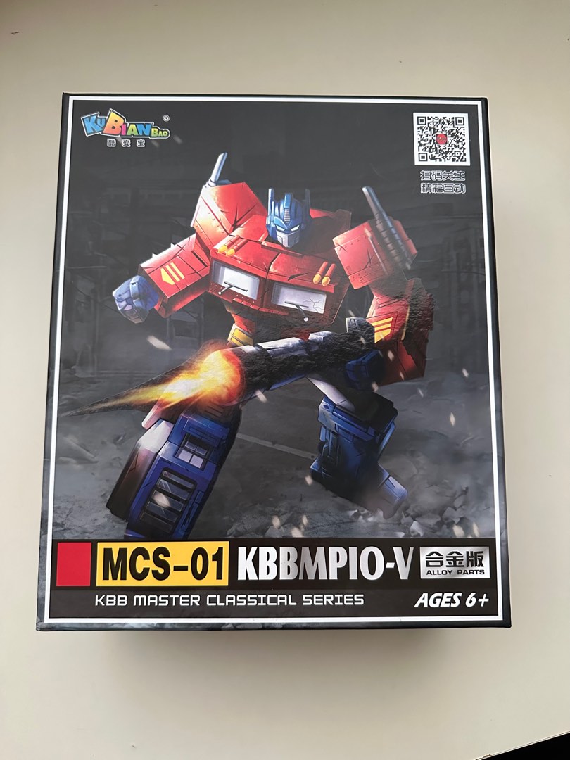 KubianBao Optimus Prime MCS-01 Transformers, Hobbies & Toys, Toys & Games on Carousell