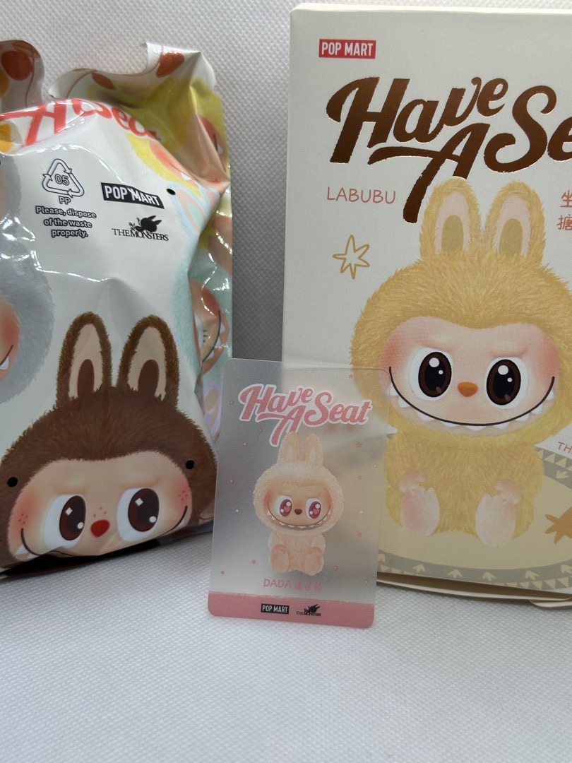 Labubu - Dada, Hobbies & Toys, Toys & Games on Carousell