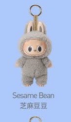 [Set] Labubu V1: Macaron Sesame Bean and Labubu Wash Bag, Hobbies ...