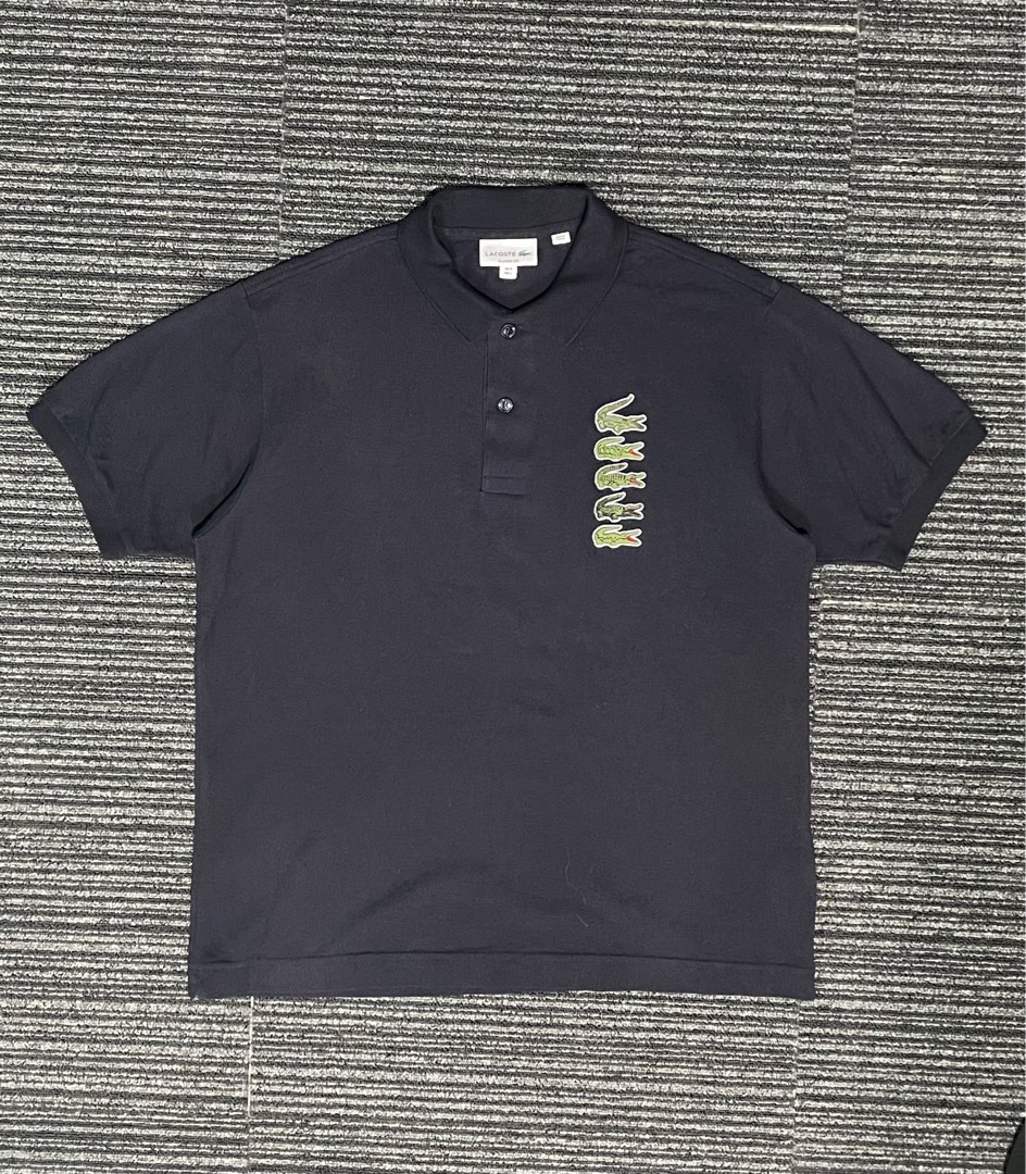 Lacoste multi-logo, Men's Fashion, Tops & Sets, Tshirts & Polo Shirts ...