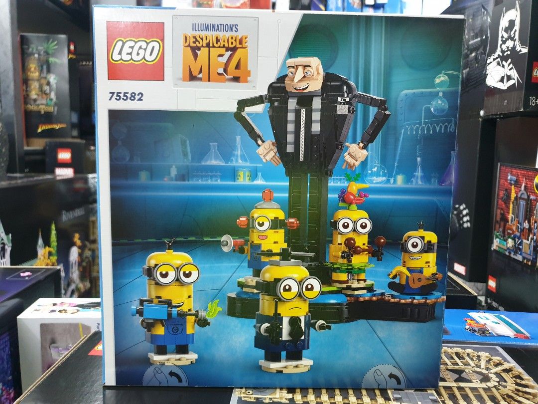 Lego 75582 Brick Built Gru and Minions, Hobbies & Toys, Toys & Games on ...