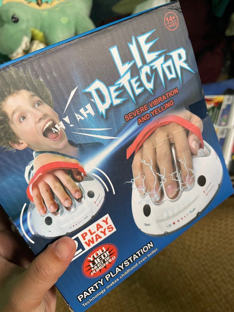Lie Detector Test Game, Hobbies & Toys, Toys & Games on Carousell