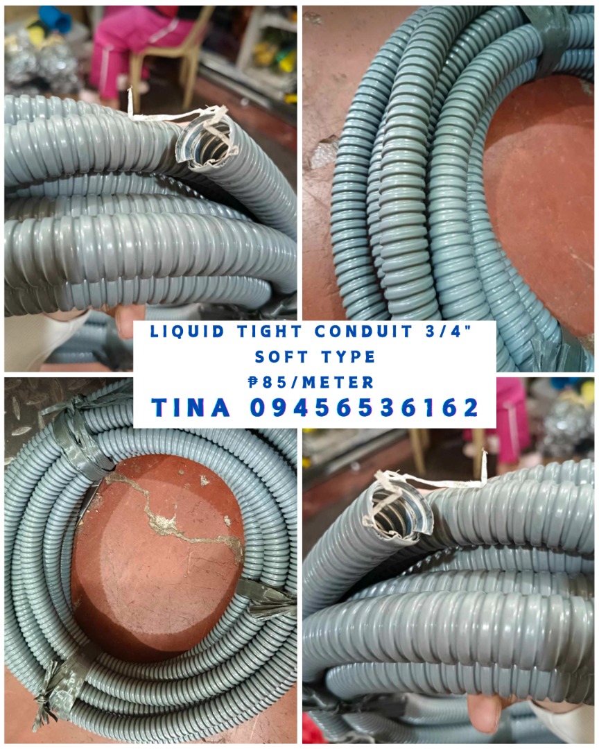 Liquid Tight Conduit 3/4" Soft type, Commercial & Industrial ...