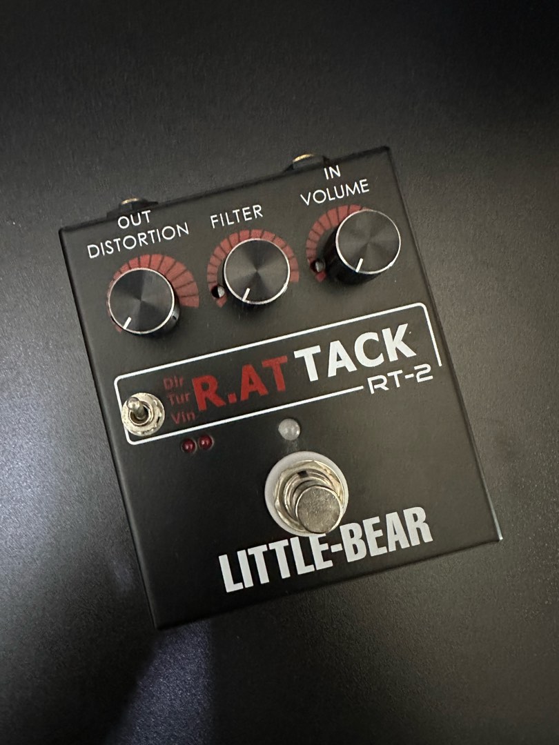 Little Bear RT-2 Pedal (Proco Rat Clone) - No Box, Hobbies & Toys ...