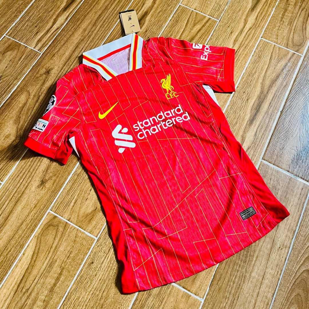 Liverpool 24/25 Player Issue, Men's Fashion, Activewear on Carousell