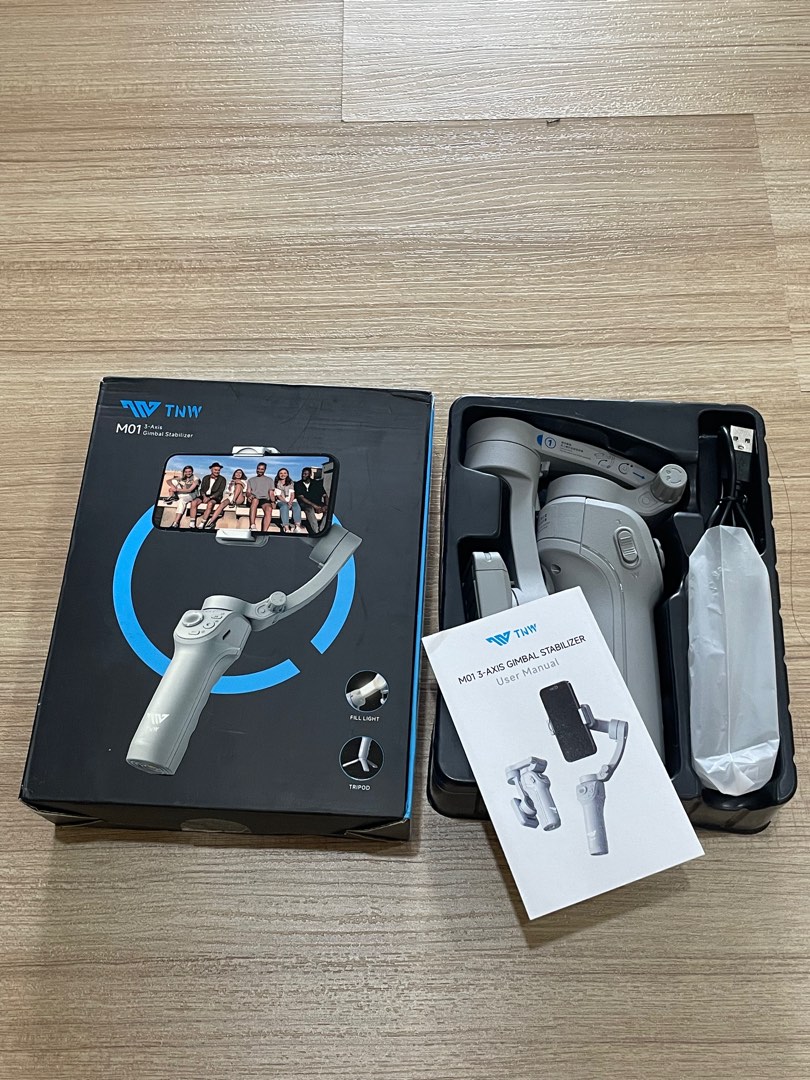 M01 3-Axis Gimbal Stabilizer, Photography, Photography Accessories ...