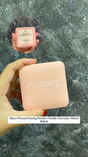 MAAEZ Pressed Setting Powder in Vanilla Chocolate (Translucent Glow ...
