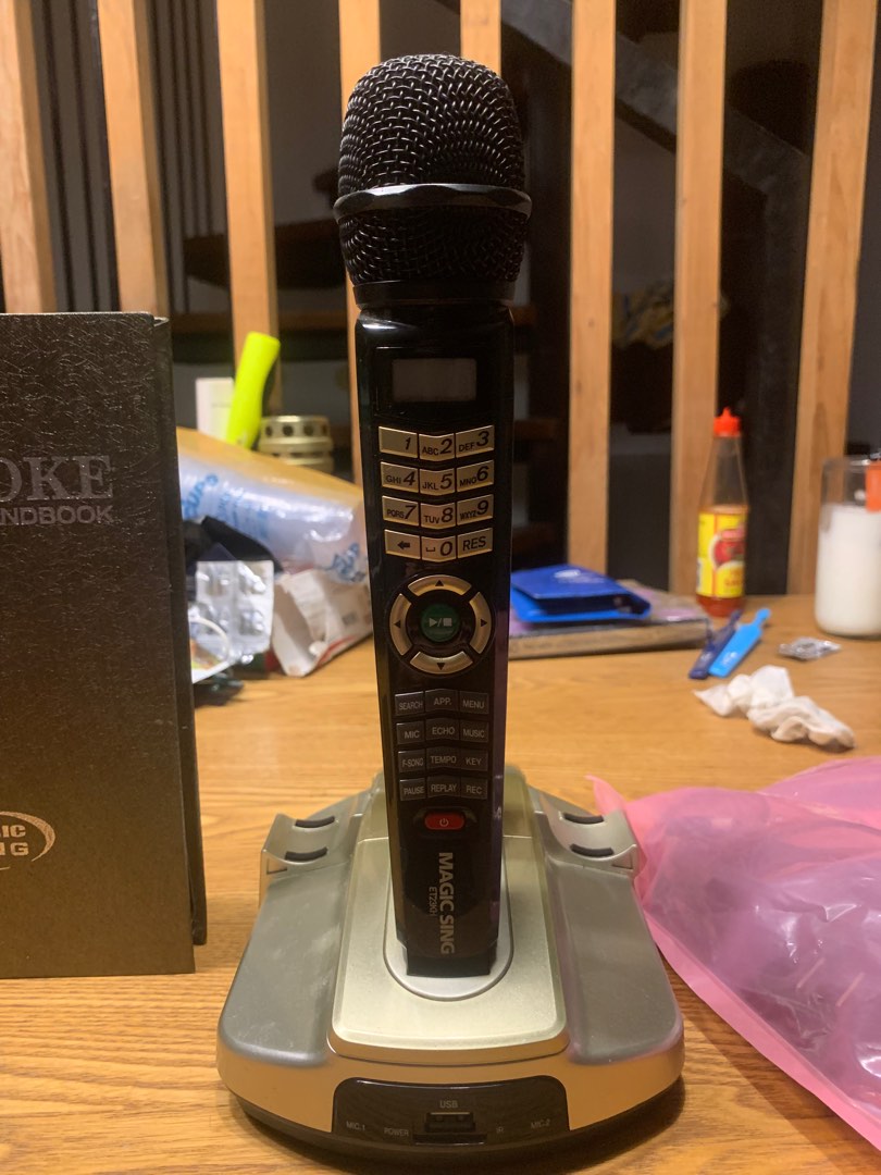 Magic sing diamond extreme kareoke, Audio, Microphones on Carousell