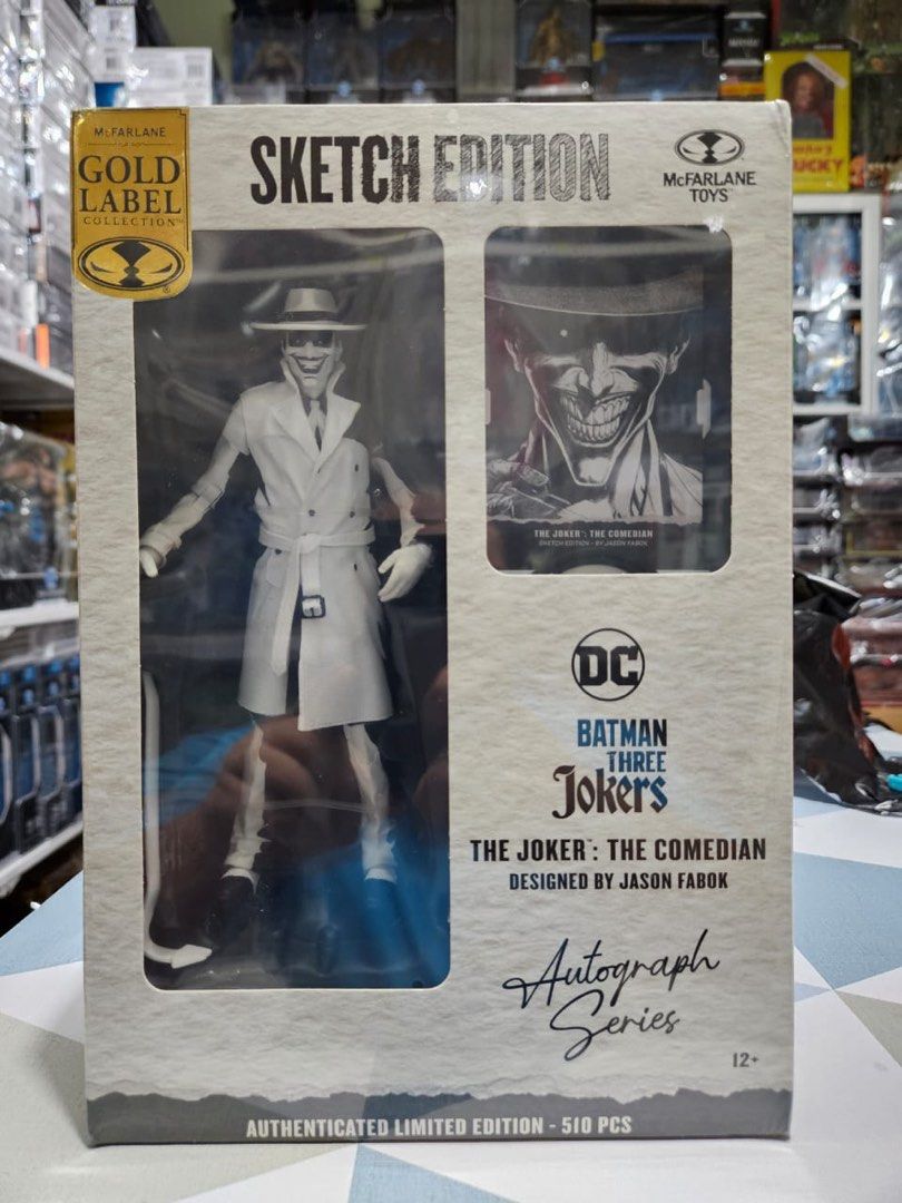 McFarlane DC Comedian Joker Autograph by Jason Fabok, Hobbies & Toys ...