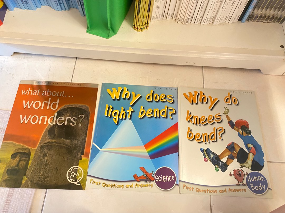 Miles Kelly Why does light bend Why do knees bend what about world ...