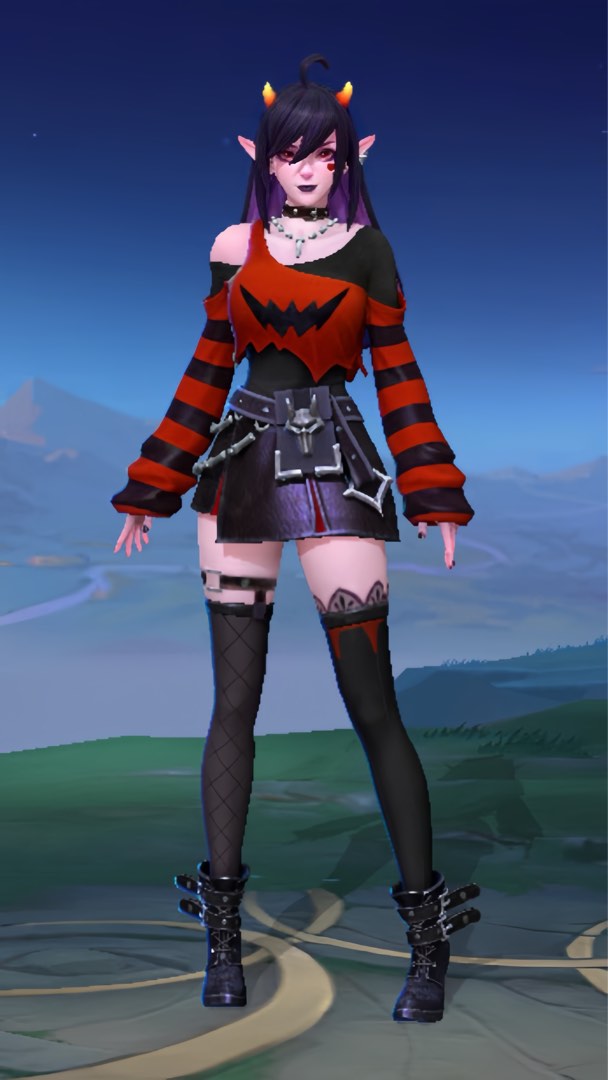 MLBB Selena Gothic Curse, Women's Fashion, Dresses & Sets, Sets or ...