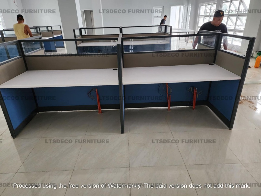 modular table cubiclr partition | office furniture | office partition ...
