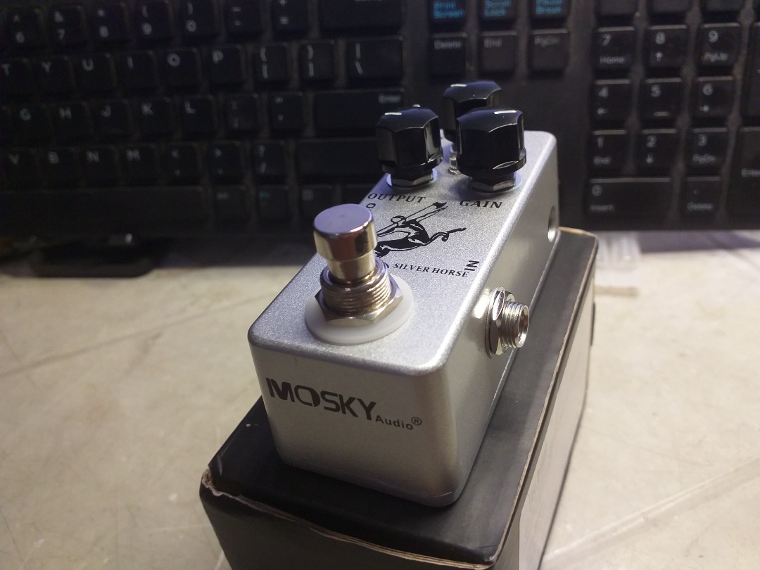 Mosky Silver Horse Overdrive Pedal, Hobbies & Toys, Music & Media ...