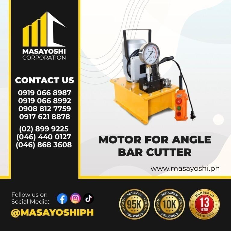 Motor for Angle Bar Cutter | Motor | Engine for Angle Bar Cutter | Bar Cutter, Commercial ...