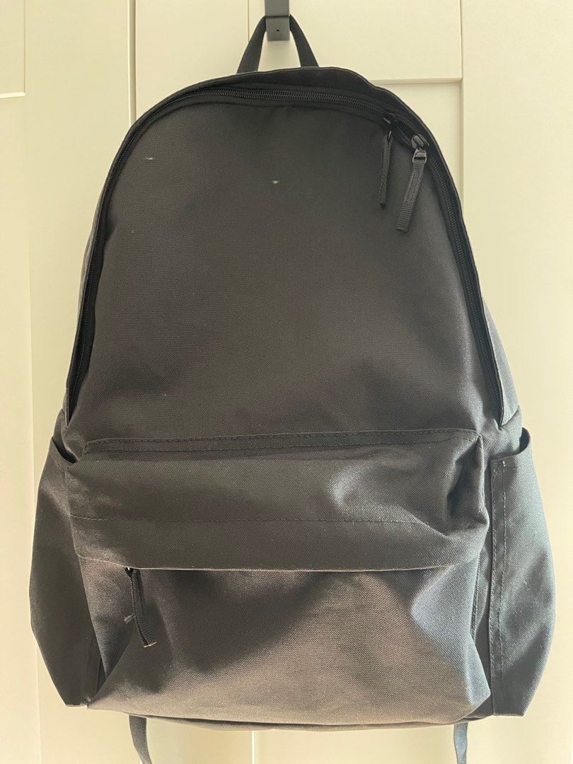 Muji Black laptop bag, Men's Fashion, Bags, Backpacks on Carousell