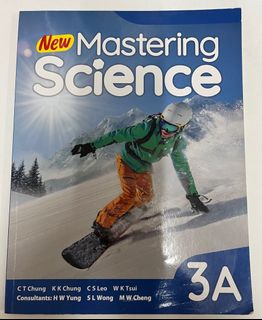 Mastering Science 3A附workbook, 興趣及遊戲, 書本 & 文具, 教科書 - Carousell