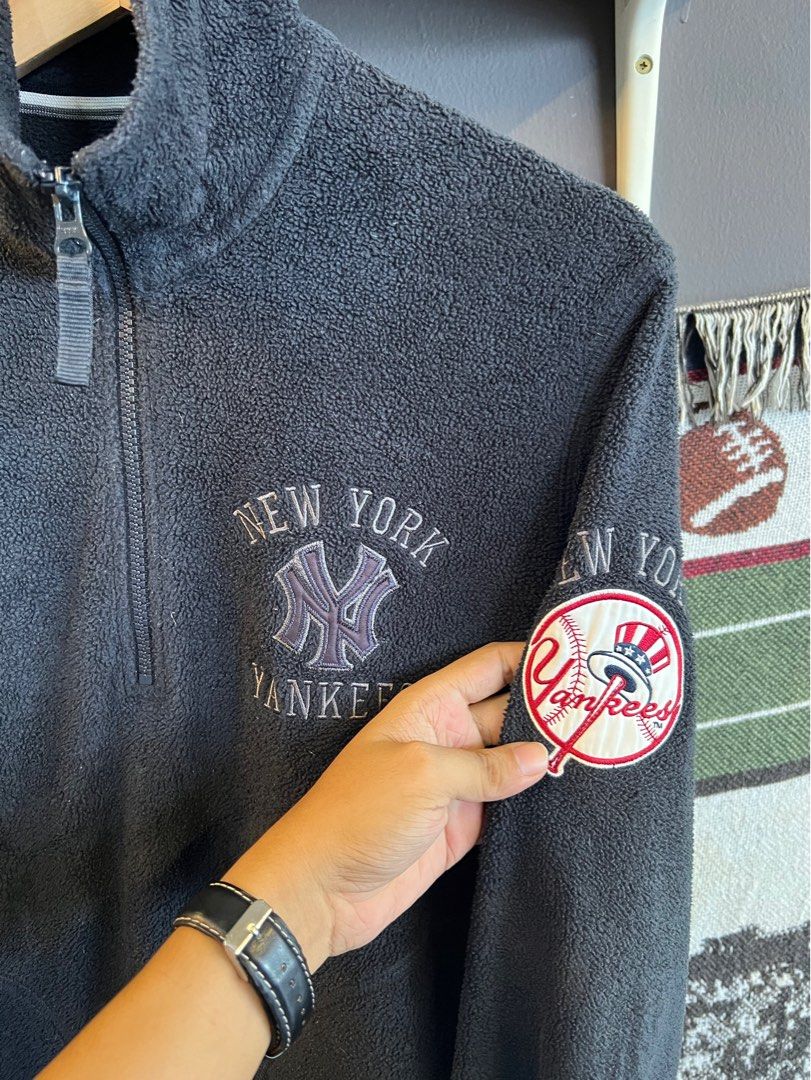 New york yankees fleece, Men's Fashion, Coats, Jackets and Outerwear on ...