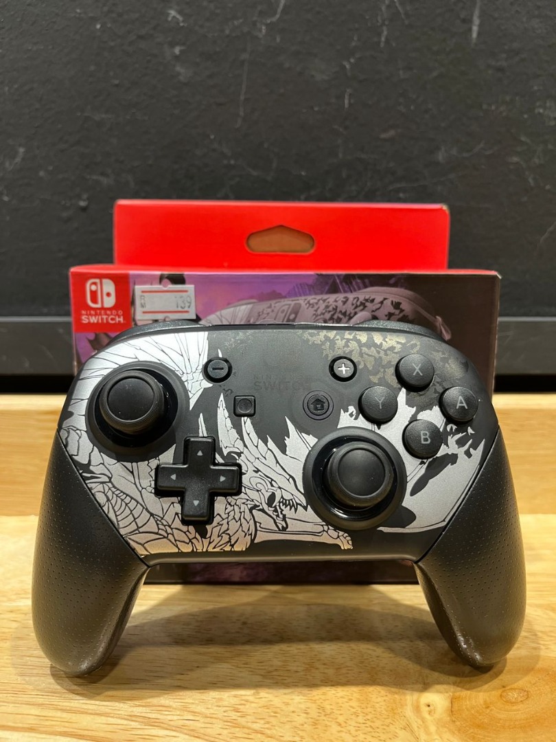 NINTENDO SWITCH PRO CONTROLLER MONSTER HUNTER RISE: SUNBREAK EDITION ...