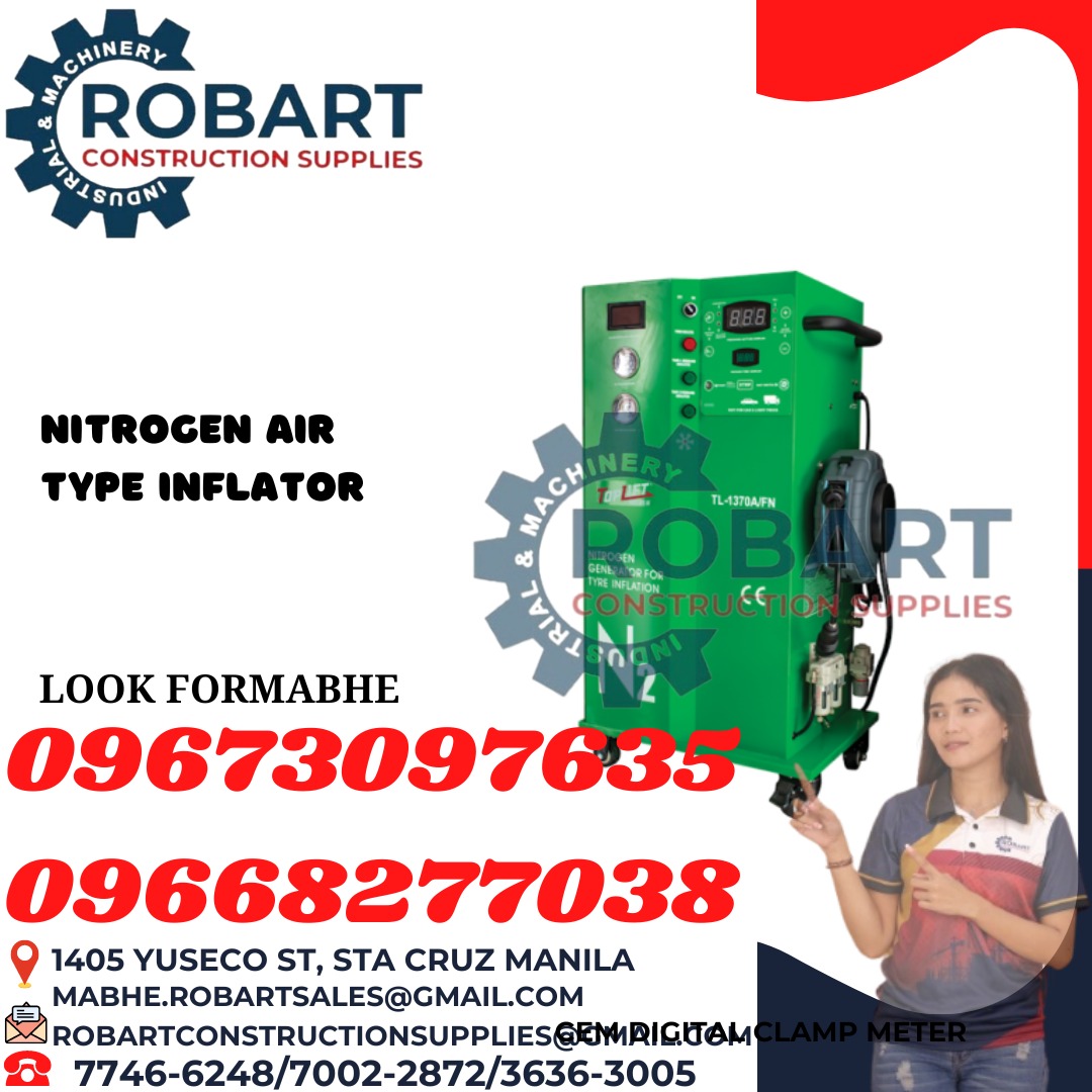 NITROGEN AIR TYPE INFLATOR, Commercial & Industrial, Construction Tools ...