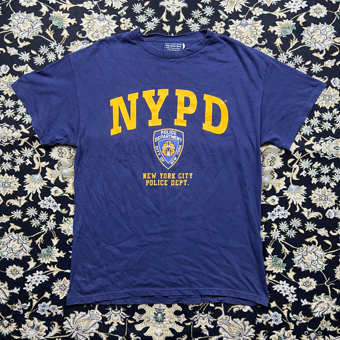 NYPD Officially Licensed Tee, Men's Fashion, Tops & Sets, Tshirts ...