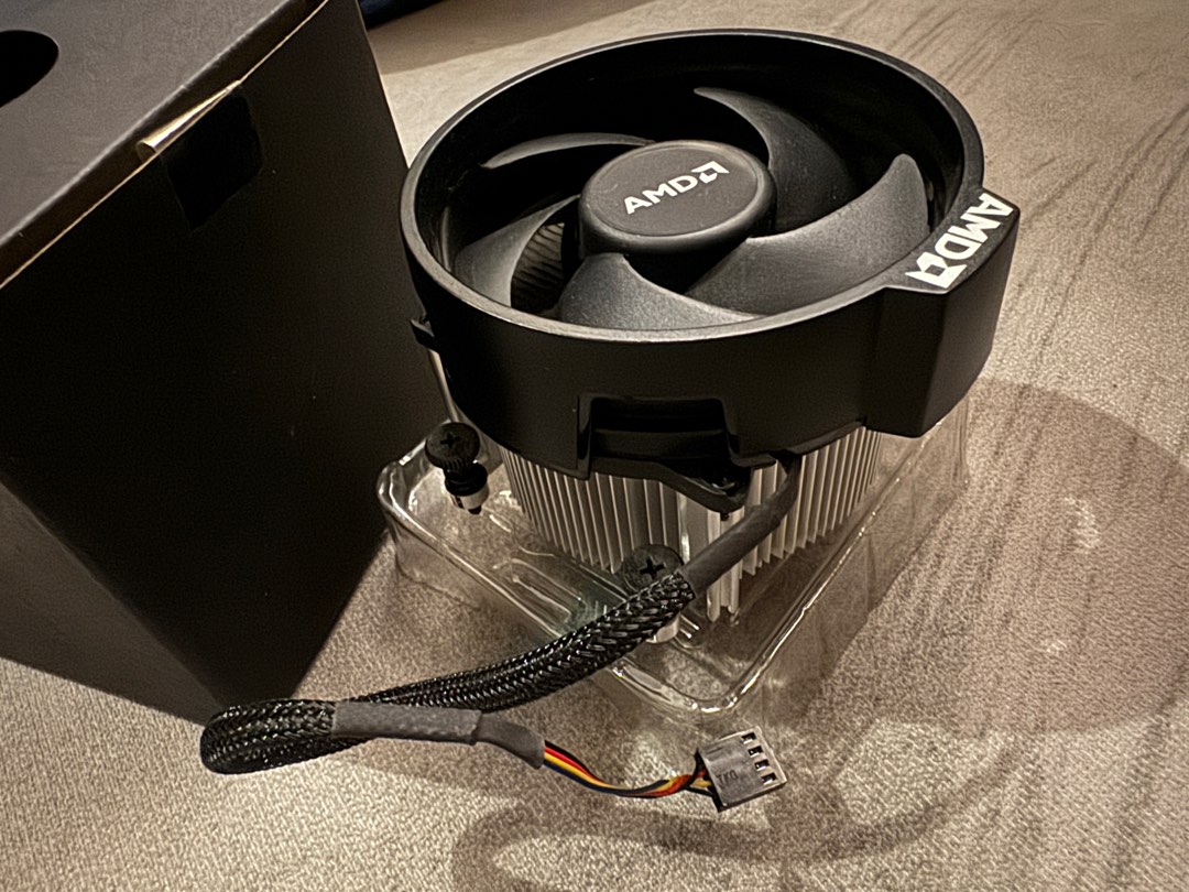 Original AMD Cpu Cooler Fan Heatsink Fan -Wraith Stealth, Computers ...
