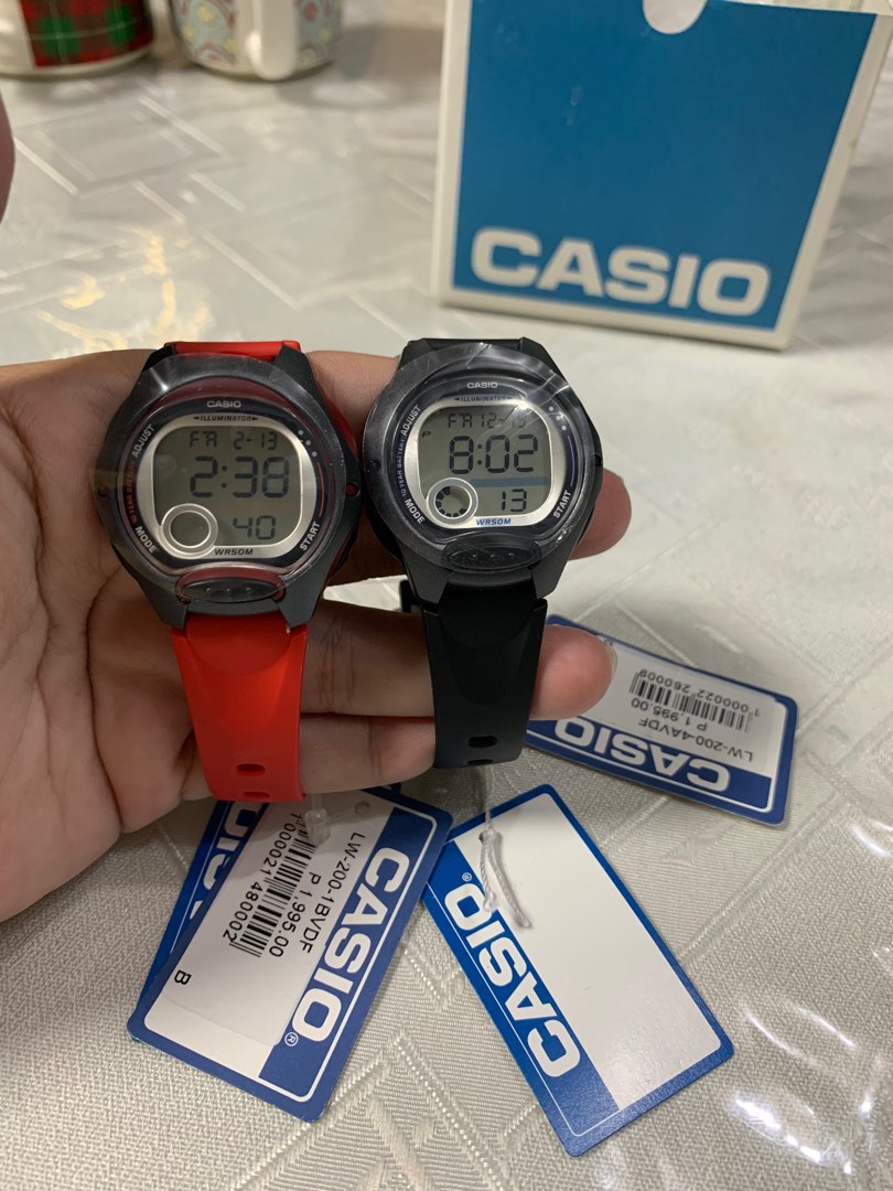 Original Digital Casio Watch, Unisex For (Kids, Teens), Men's Fashion ...