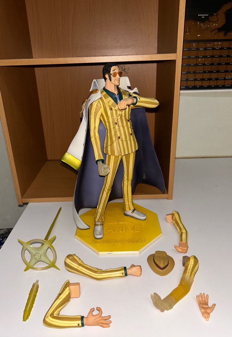 Original One Piece Megahouse POP DX Admiral Kizaru Borsalino, Hobbies ...