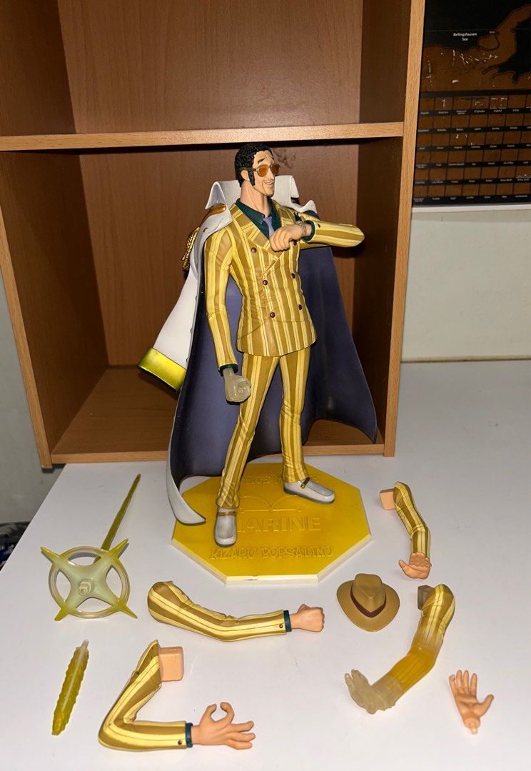 Original One Piece Megahouse POP DX Admiral Kizaru Borsalino, Hobbies ...
