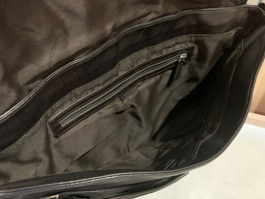 Oroton leather sling bag, Men's Fashion, Bags, Sling Bags on Carousell