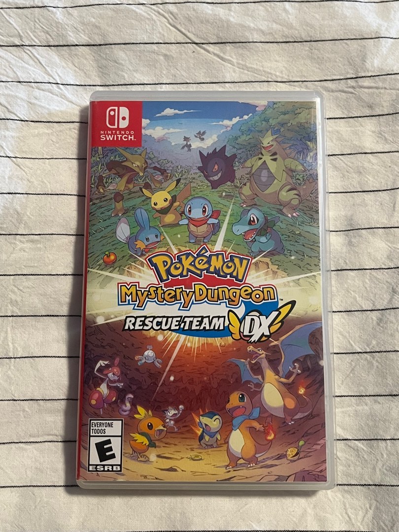 Pokemon mystery dungeon Rescue Team DX Nintendo Switch, Video Gaming ...