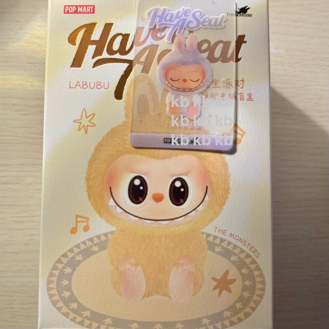 SEALED sisi zizi hehe - Labubu v2 have a seat, Babies & Kids, Infant ...