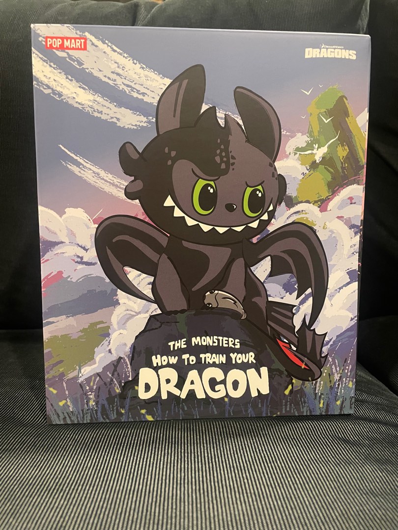 WTT/WTS POPMART LABUBU THE MONSTER HOW YO TRAIN YOUR DRAGON TOOTHLESS ...