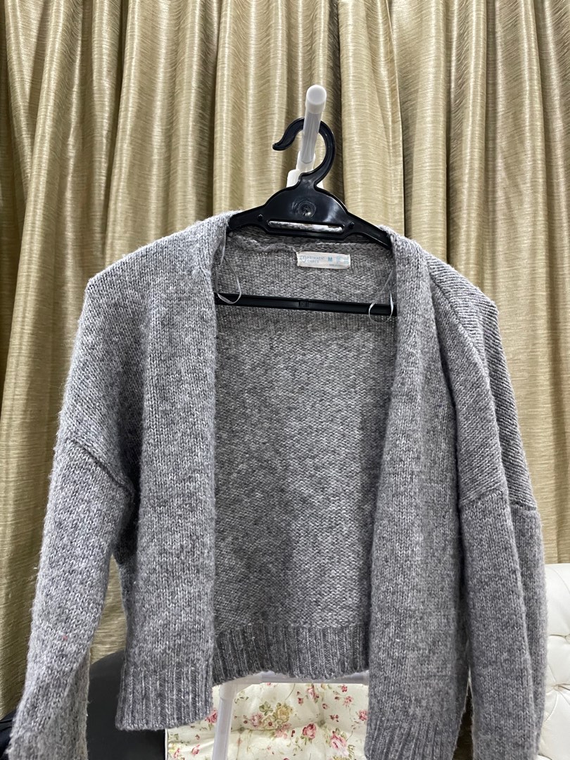 Primark Wool Cropped Cardigan, Women's Fashion, Tops, Longsleeves on ...