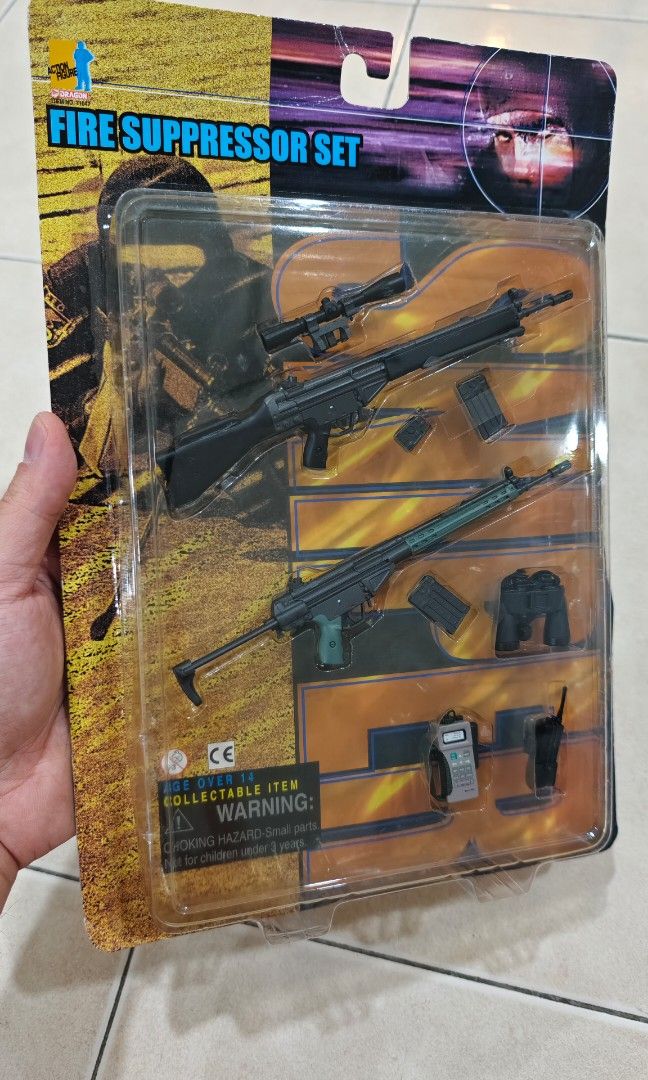 PSG-1 Sniper & Fire Suppressor sets combo, Hobbies & Toys, Toys & Games ...