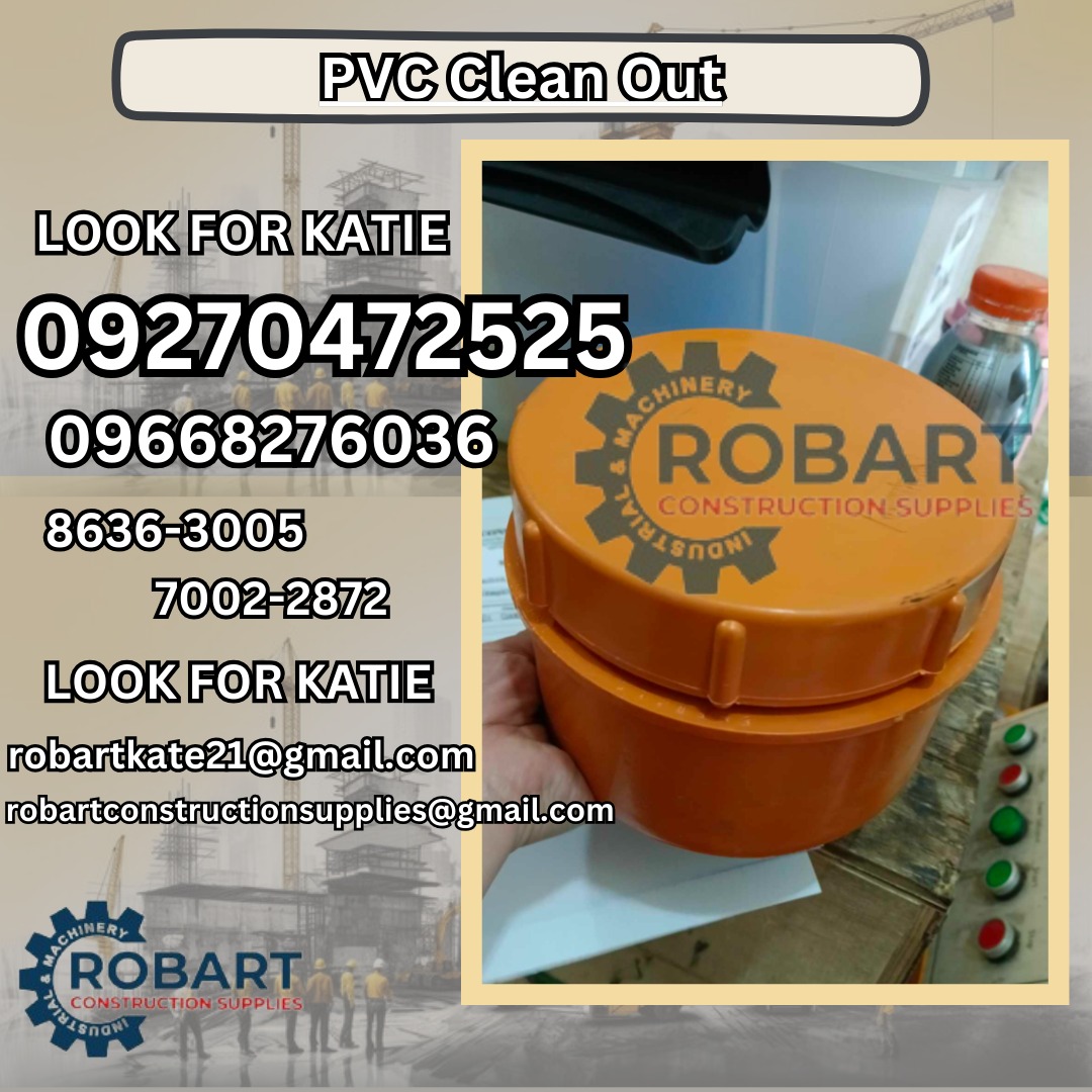 PVC Clean Out, Commercial & Industrial, Construction Tools & Equipment ...